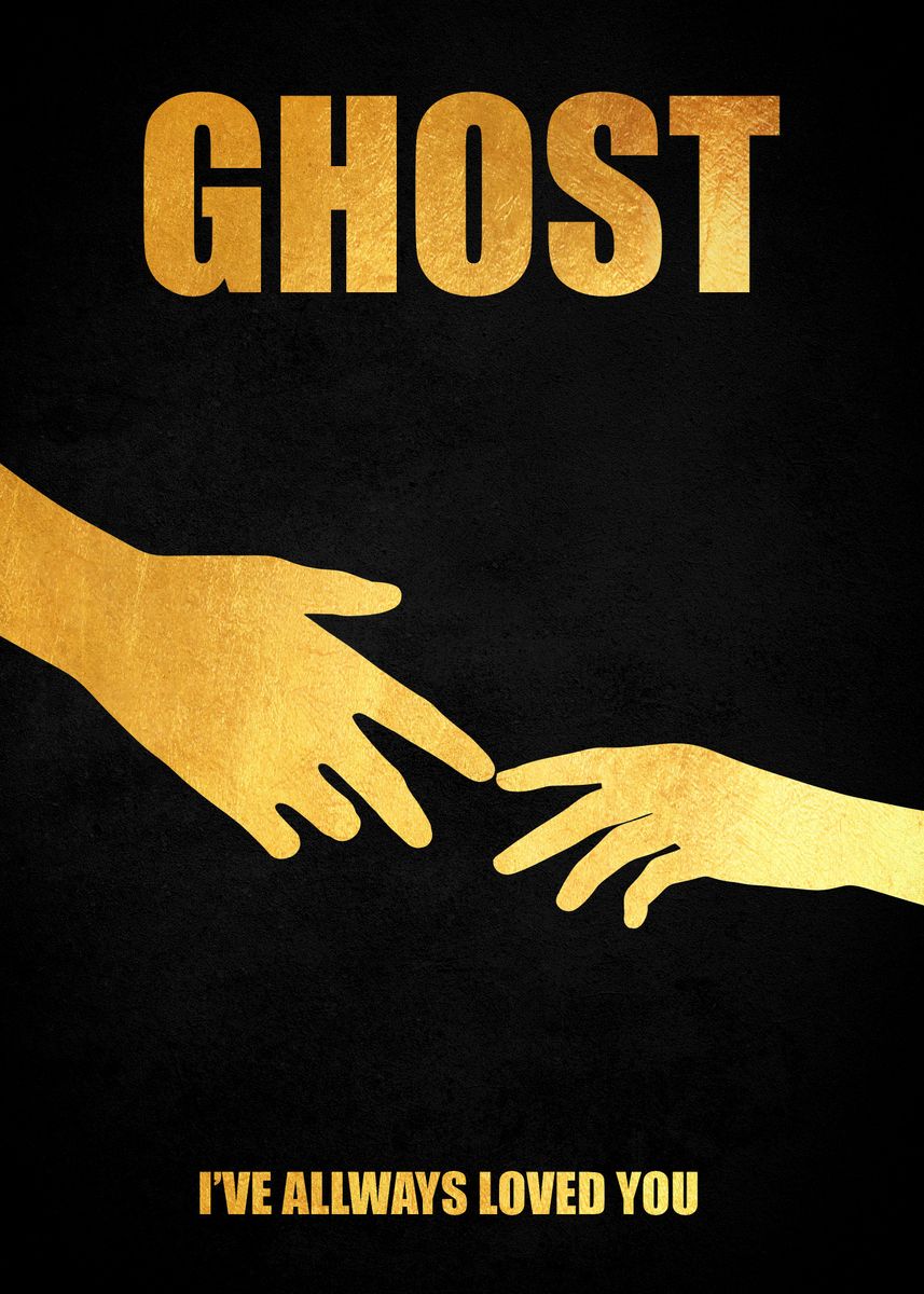 'Ghost' Poster, picture, metal print, paint by Graphix | Displate