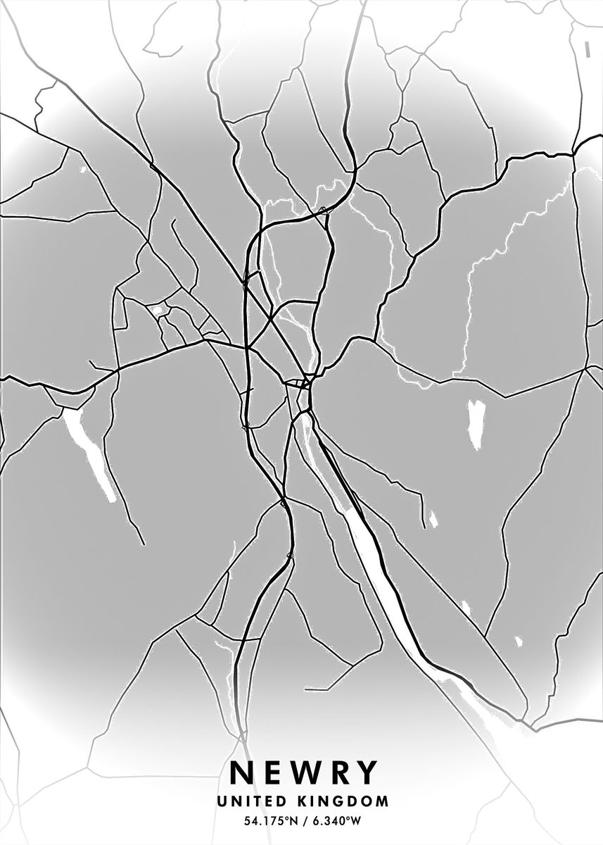 'Newry Northern Ireland' Poster by Merah Djoeang | Displate