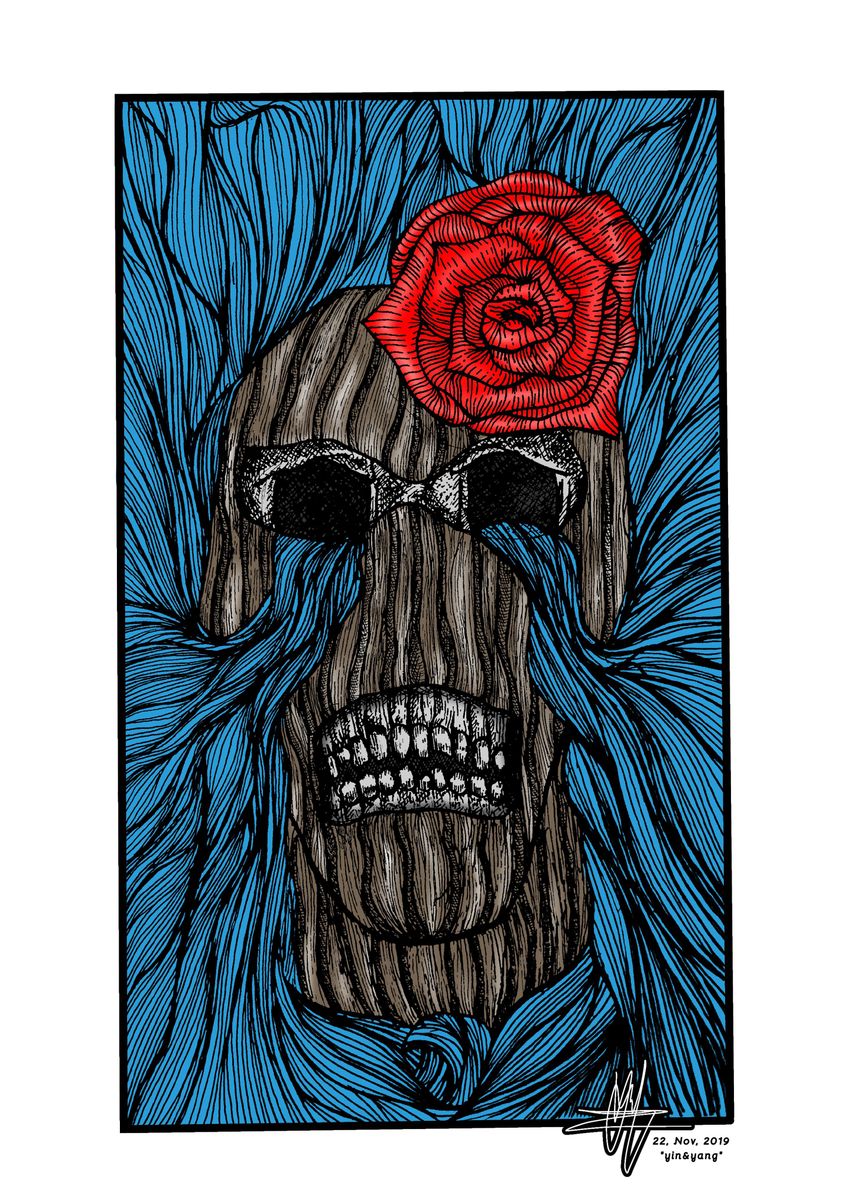 'human fake sadness ' Poster, picture, metal print, paint by Minorya ...