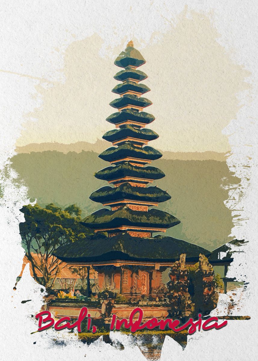 'Bali' Poster by maniala | Displate