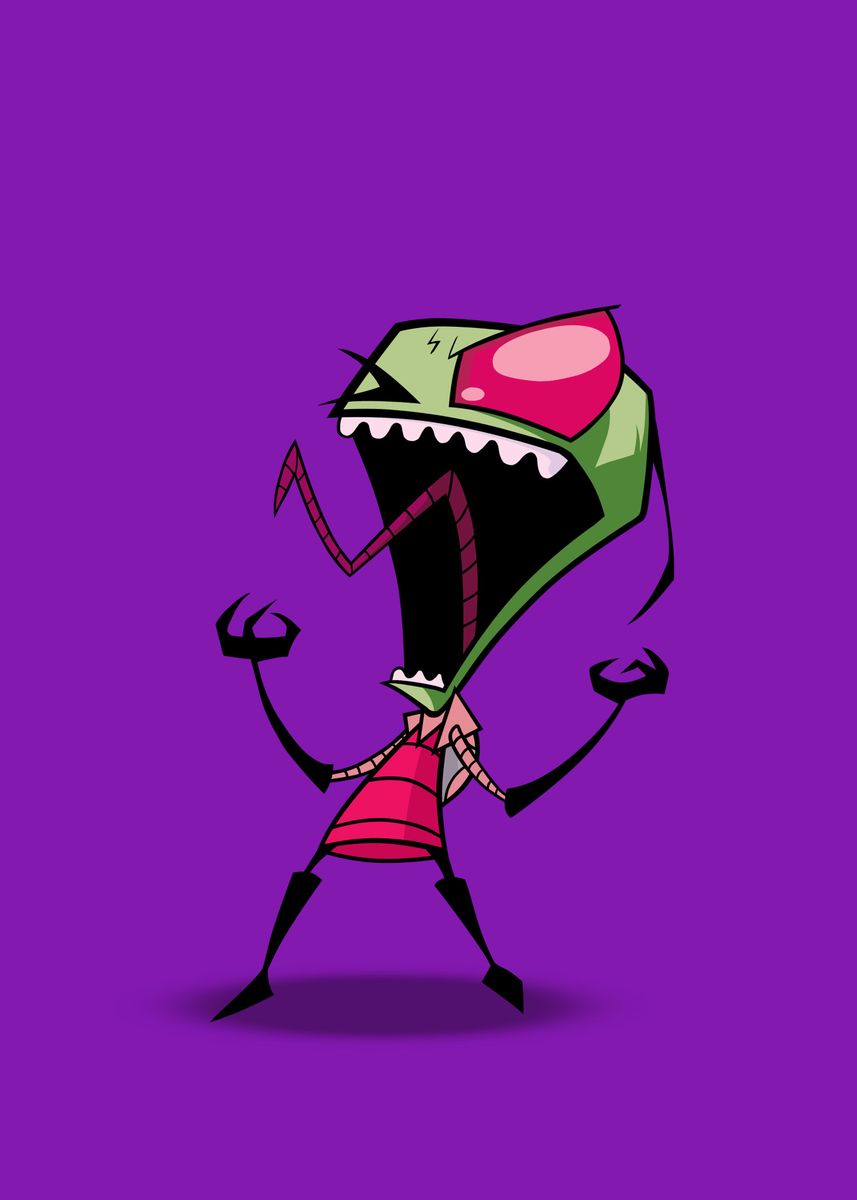 'zim' Poster, picture, metal print, paint by Julia Moreno | Displate