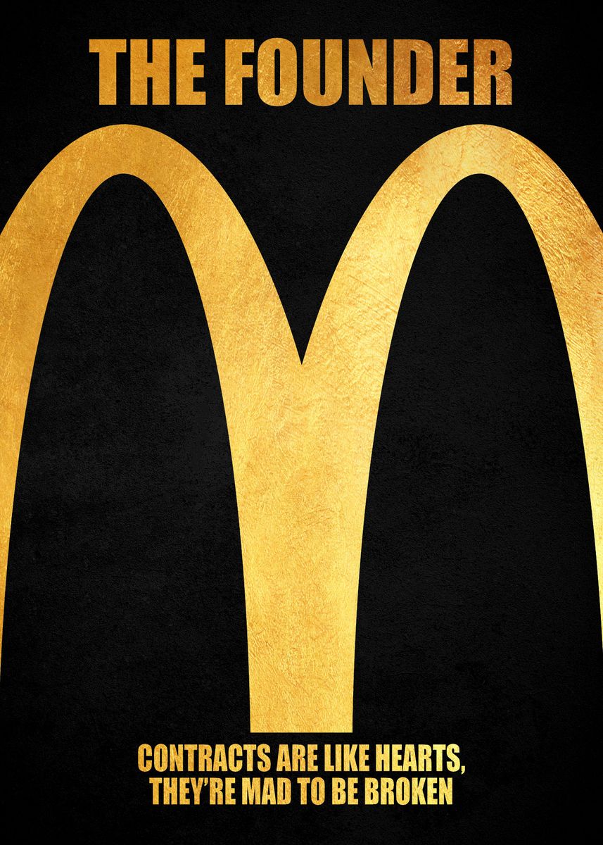 'The Founder' Poster, picture, metal print, paint by Graphix | Displate