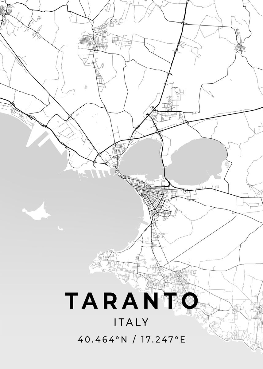 'Taranto Italy' Poster, picture, metal print, paint by Conceptual ...