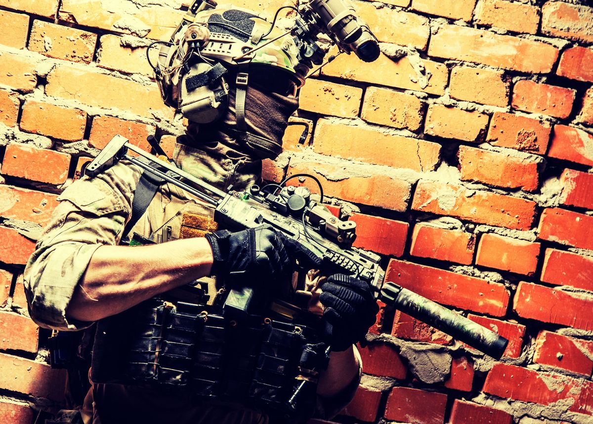 'military special forces' Poster by Getmilitaryphotos Pro | Displate