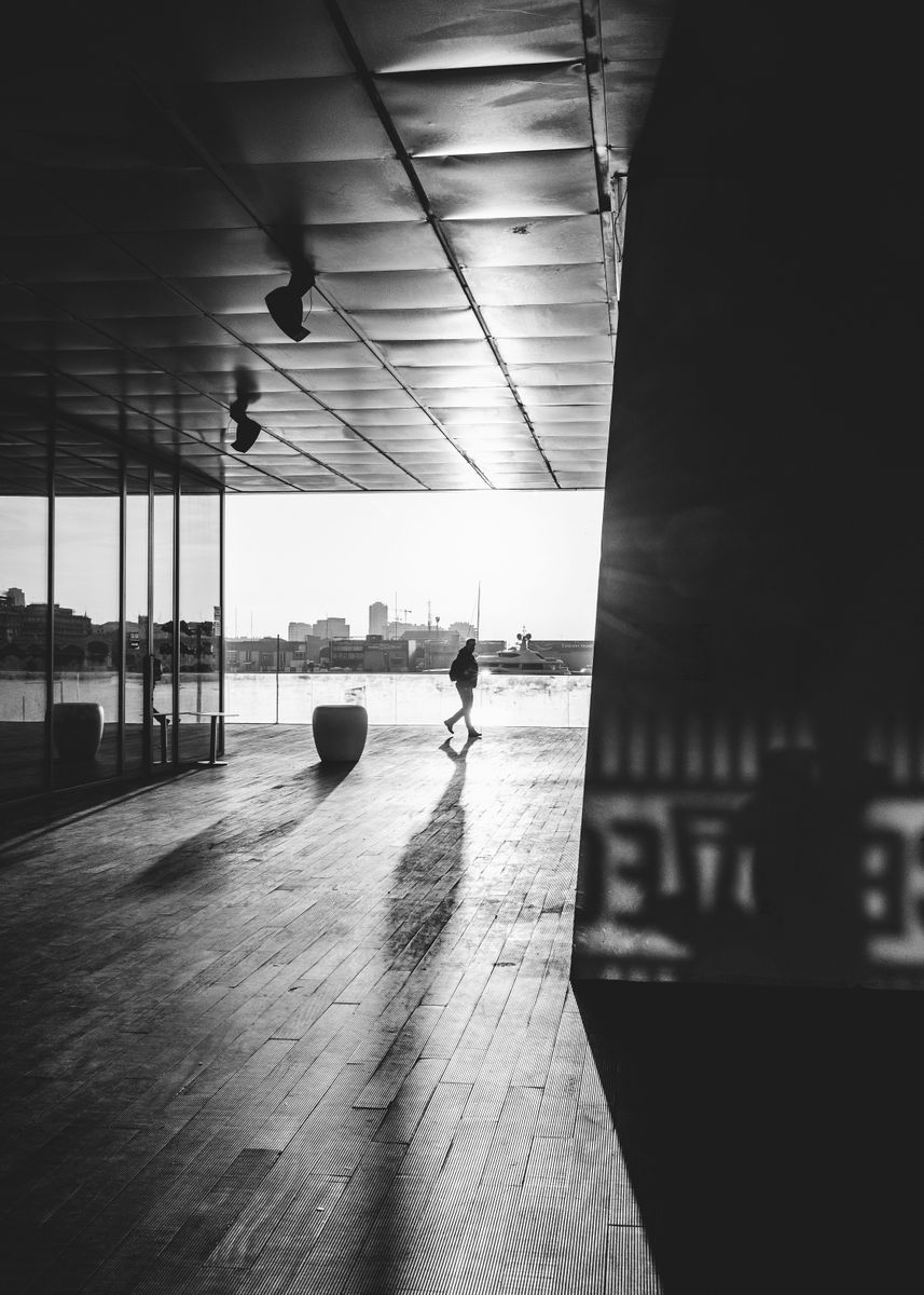 'Sunset walk' Poster by FotobyTim | Displate