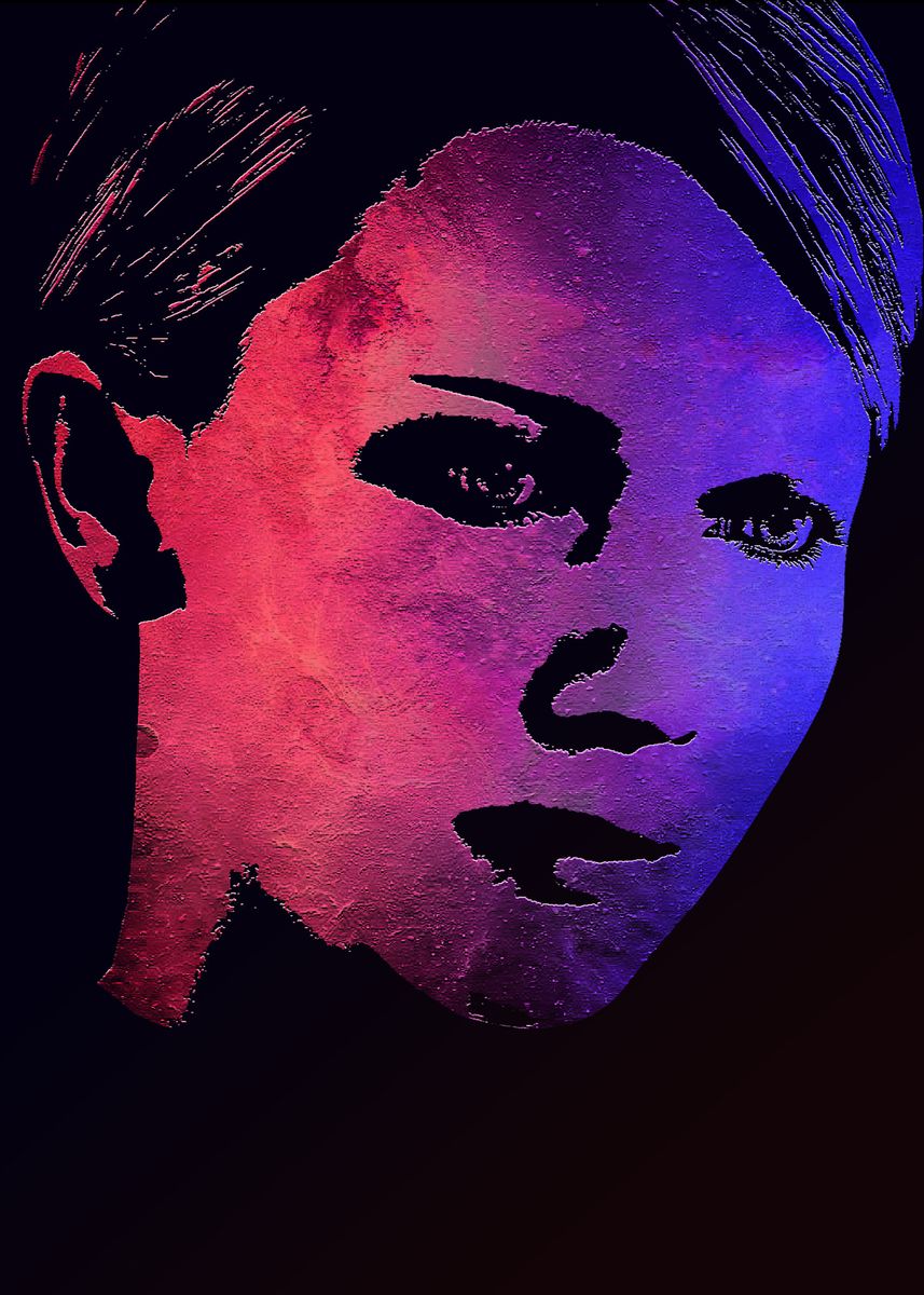 'Kara' Poster, picture, metal print, paint by Artix | Displate