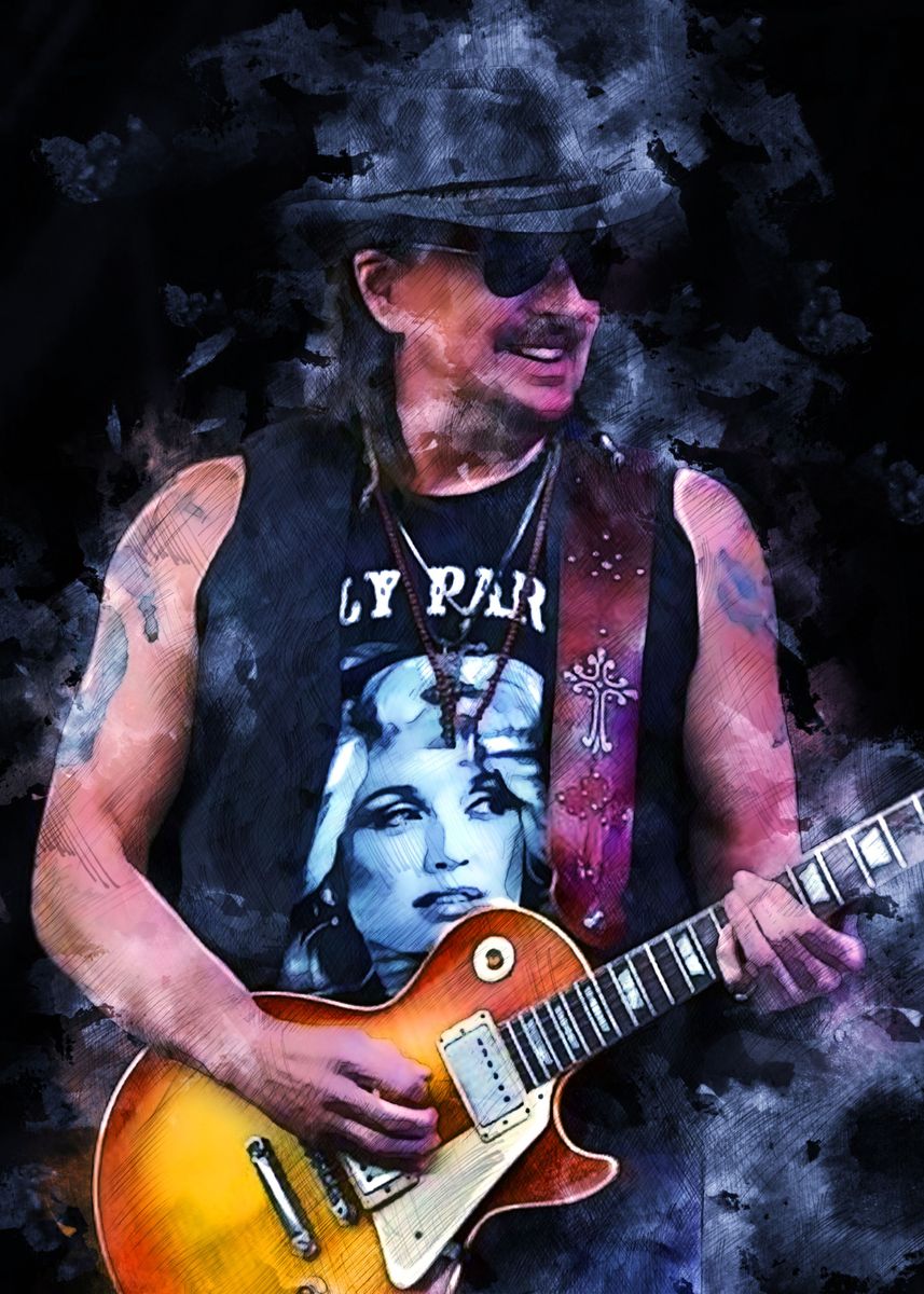 'Richie Sambora ' Poster, picture, metal print, paint by neo bianca007 ...