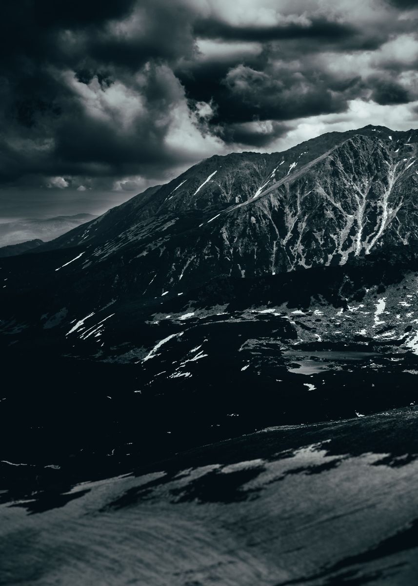 'High Mountain' Poster, picture, metal print, paint by Adam Stolarczyk ...