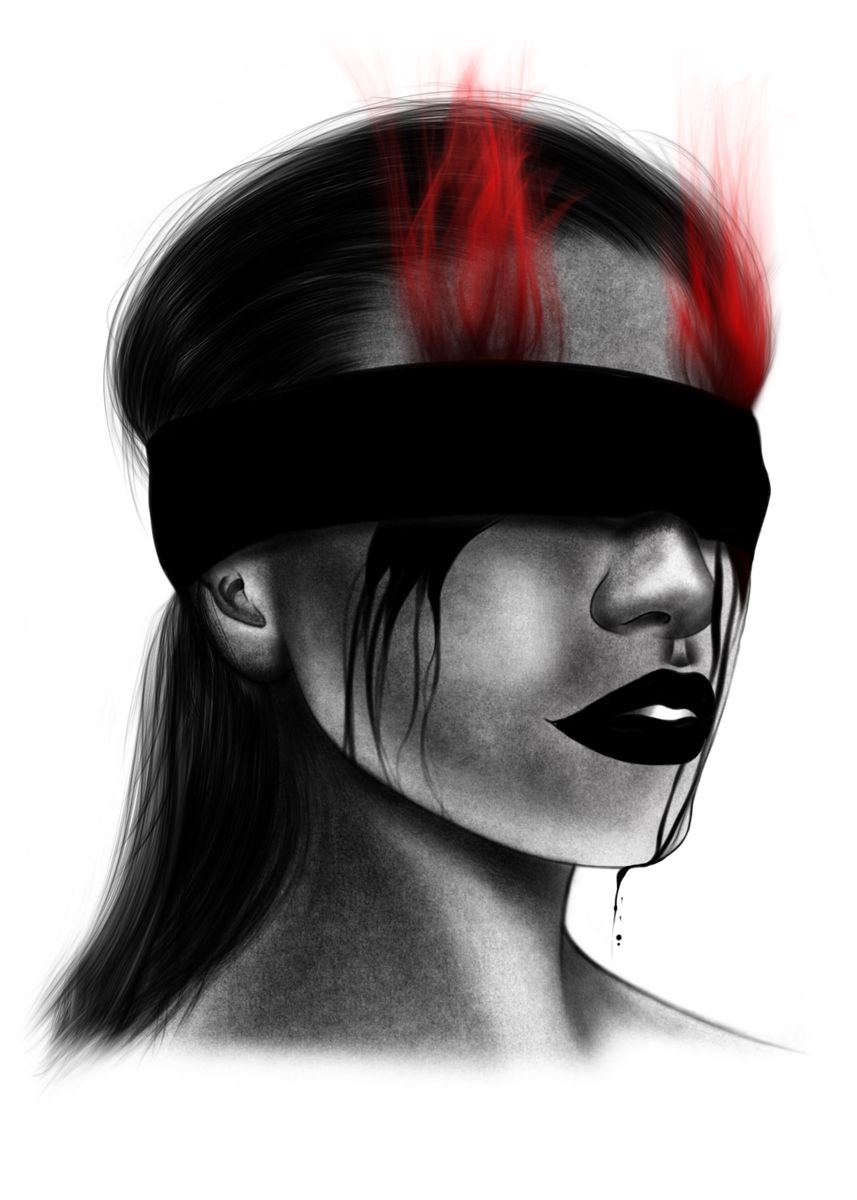 'Bloodlust' Poster, picture, metal print, paint by krvrrens | Displate