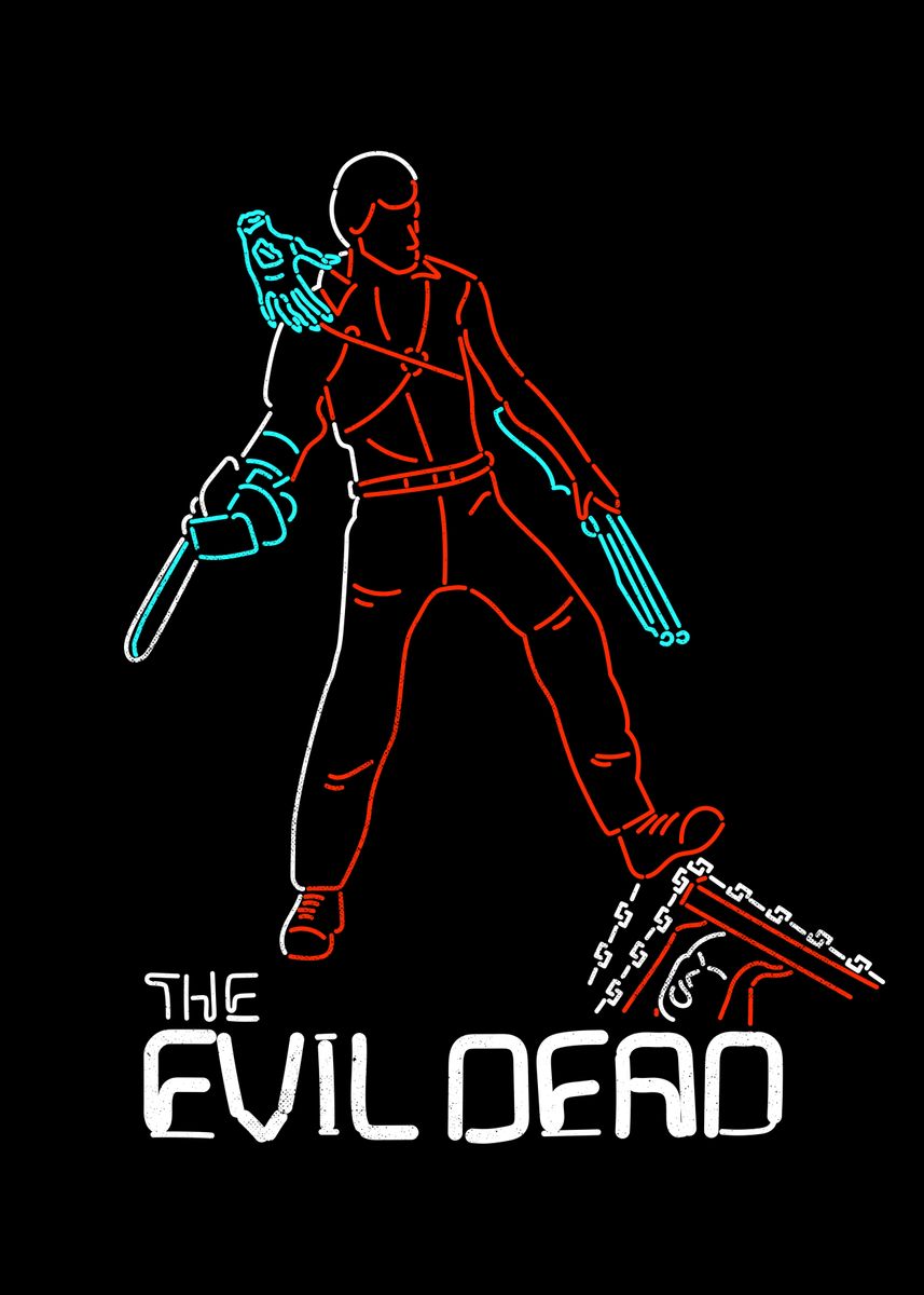 'Evil Dead Classic' Poster, picture, metal print, paint by rocket man ...