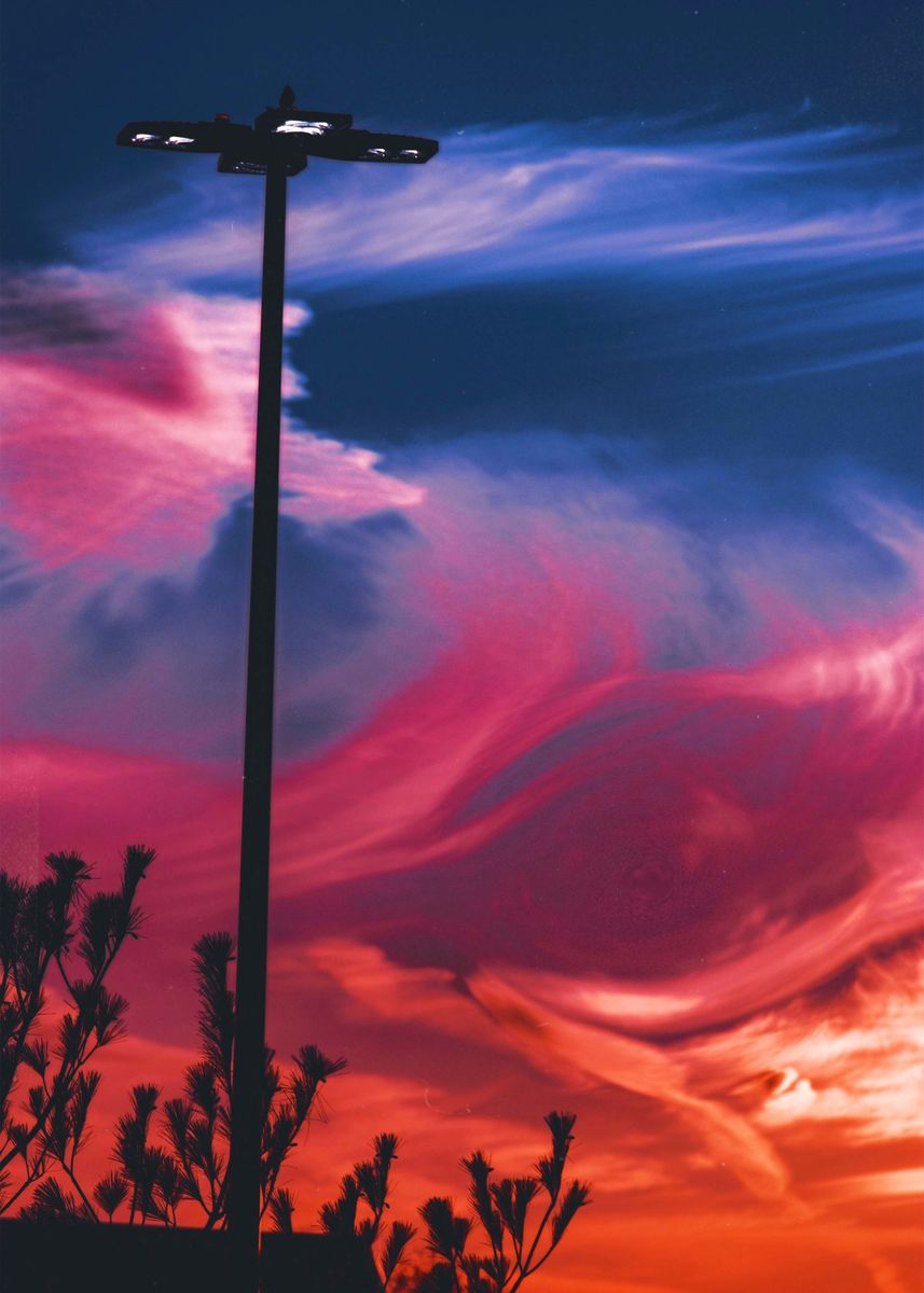 'Clouds ' Poster, picture, metal print, paint by GTones | Displate