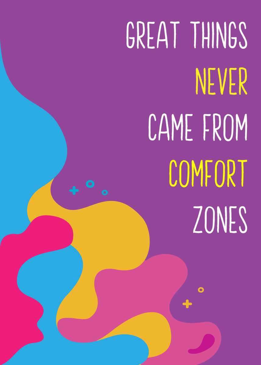 'great things quotes' Poster by noer thoif | Displate