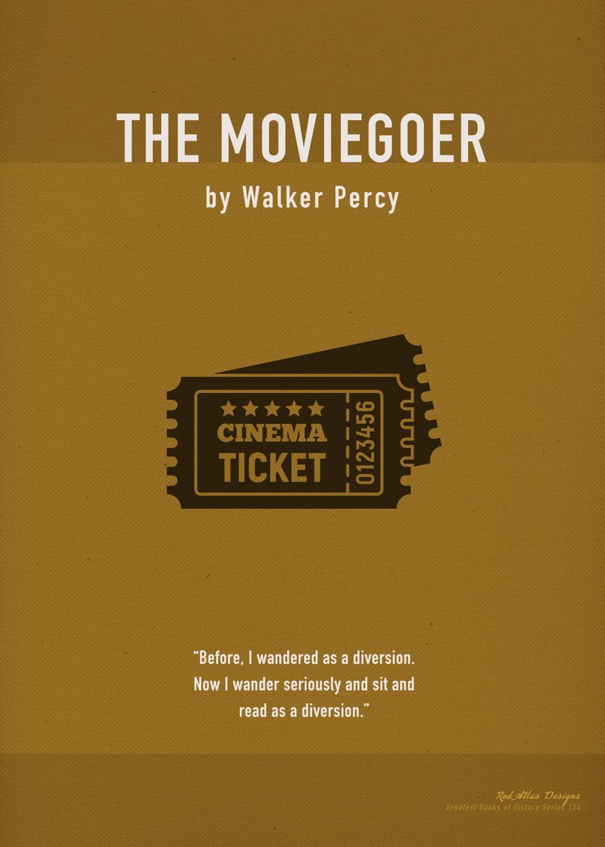 'The Moviegoer by Percy Art' Poster, picture, metal print, paint by ...