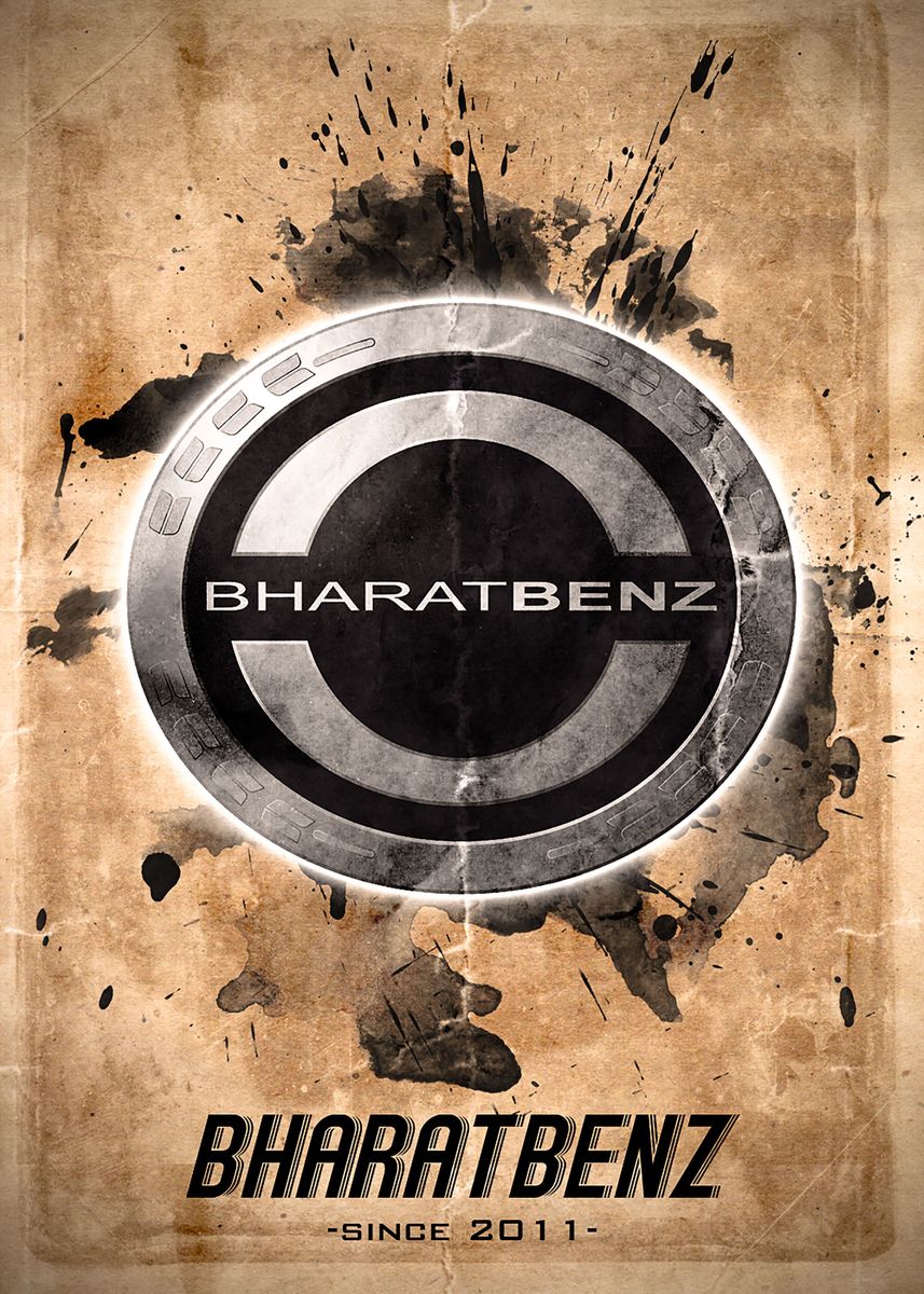 'BharatBenz' Poster by CarsWorld GE | Displate