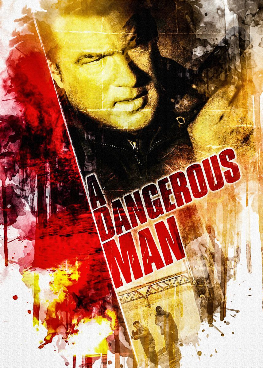 'A Dangerous Man' Poster, picture, metal print, paint by Jeffery ...