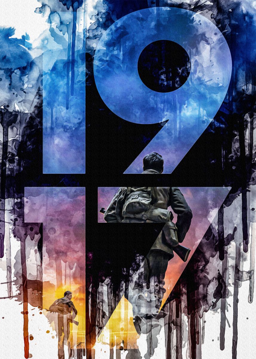 '1917' Poster, picture, metal print, paint by Jeffery Anabelle | Displate