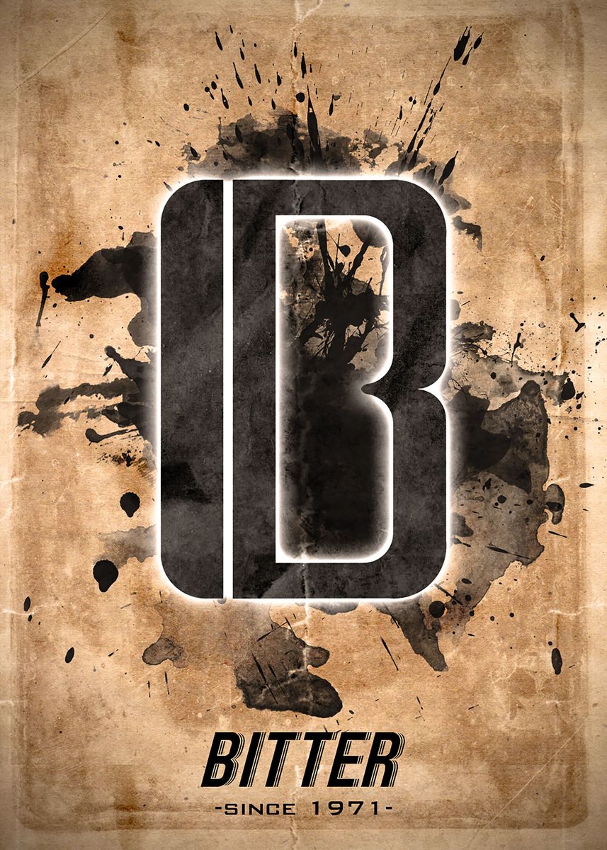 'Bitter' Poster, picture, metal print, paint by CarsWorld GE | Displate