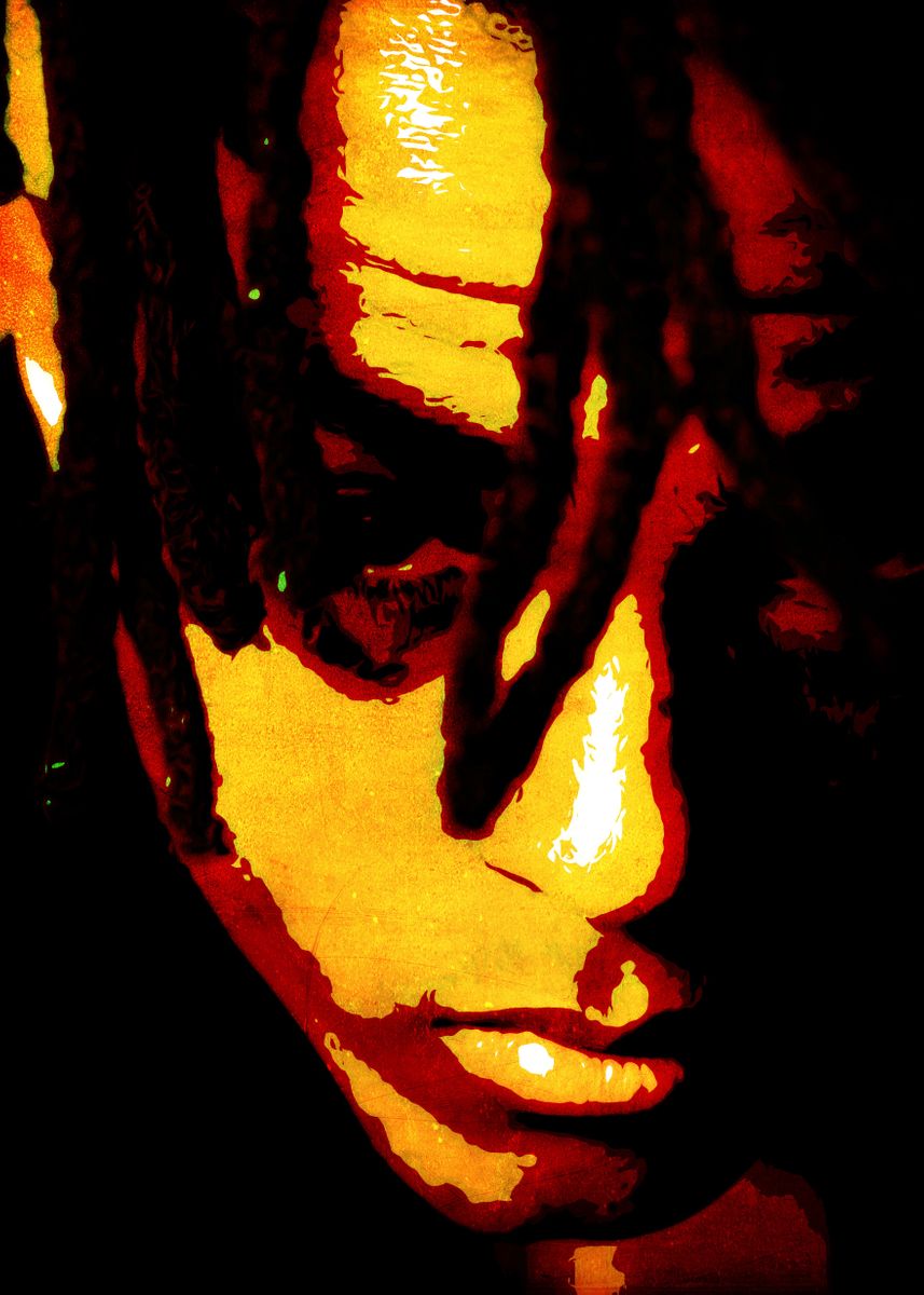 'Sad rapper ' Poster, picture, metal print, paint by Popart Project ...