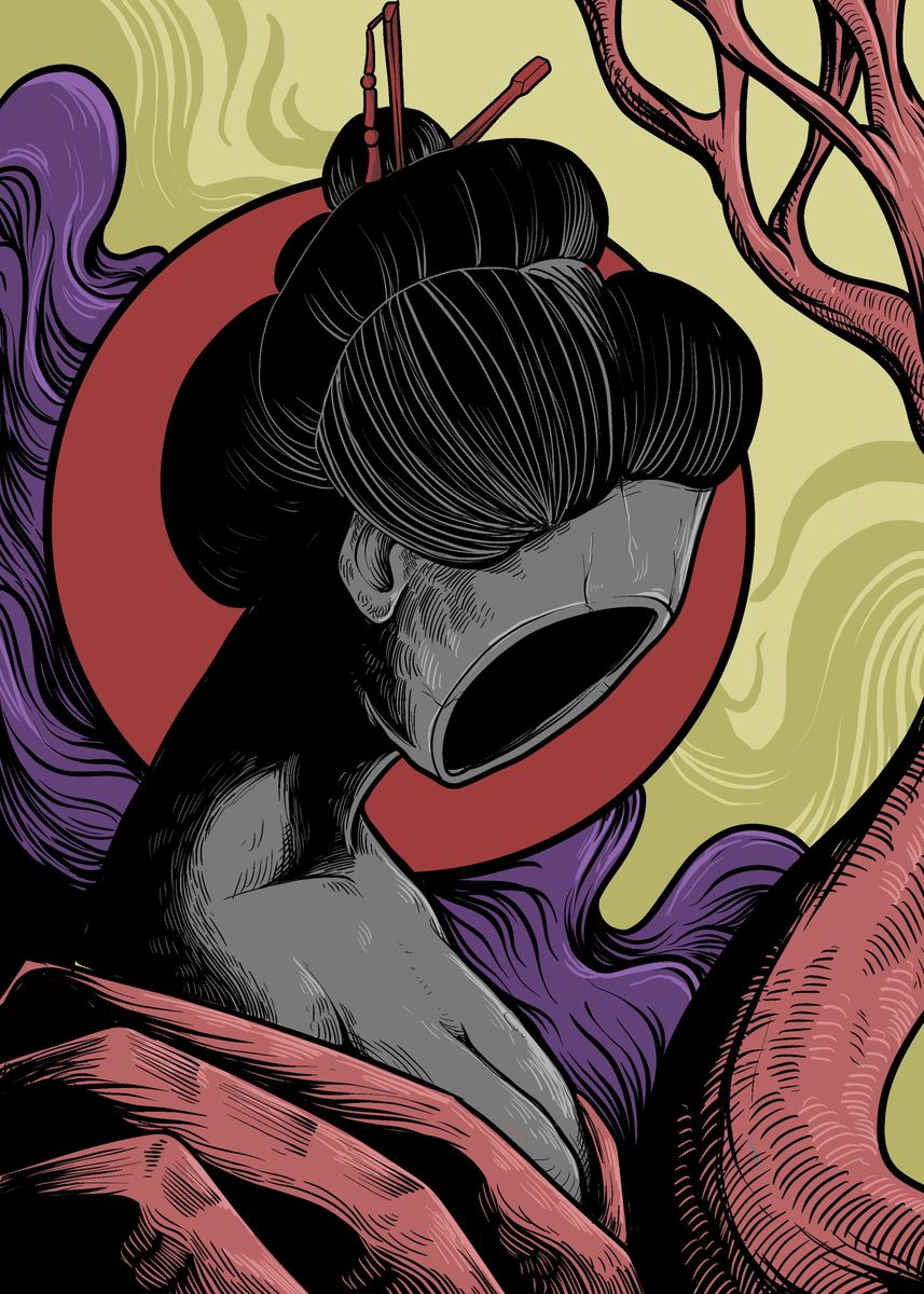 'Selfless' Poster, picture, metal print, paint by setiaone aone | Displate