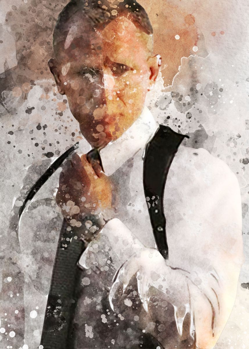 'Daniel Craig' Poster, picture, metal print, paint by Alex Mann | Displate