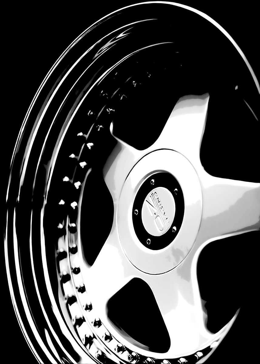 'WHEEL RACING CAR ' Poster by ZHAISHOKU MAKAMURA | Displate