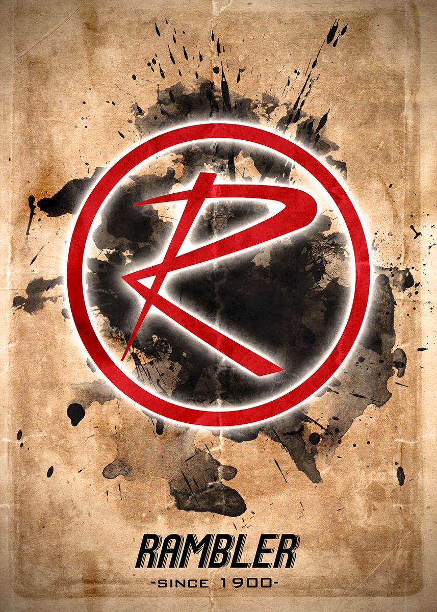 'Rambler' Poster by CarsWorld GE | Displate