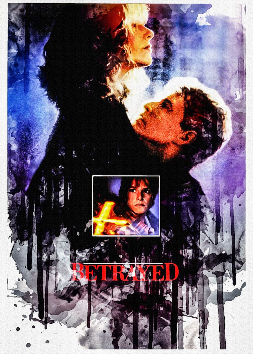 'Betrayed' Poster, picture, metal print, paint by Kaye Luca | Displate