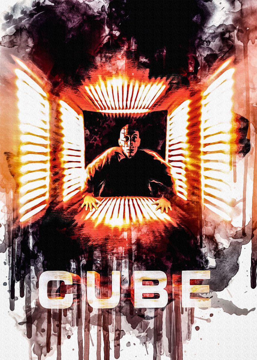 'Cube ' Poster, picture, metal print, paint by Jeffery Anabelle | Displate