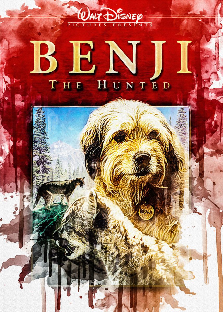 'Benji the Hunted' Poster by Kaye Luca | Displate