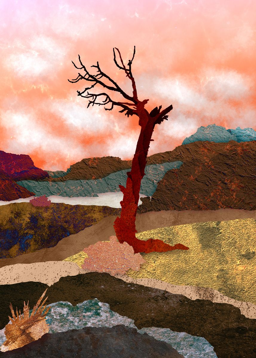 'One tree' Poster by Creartist | Displate