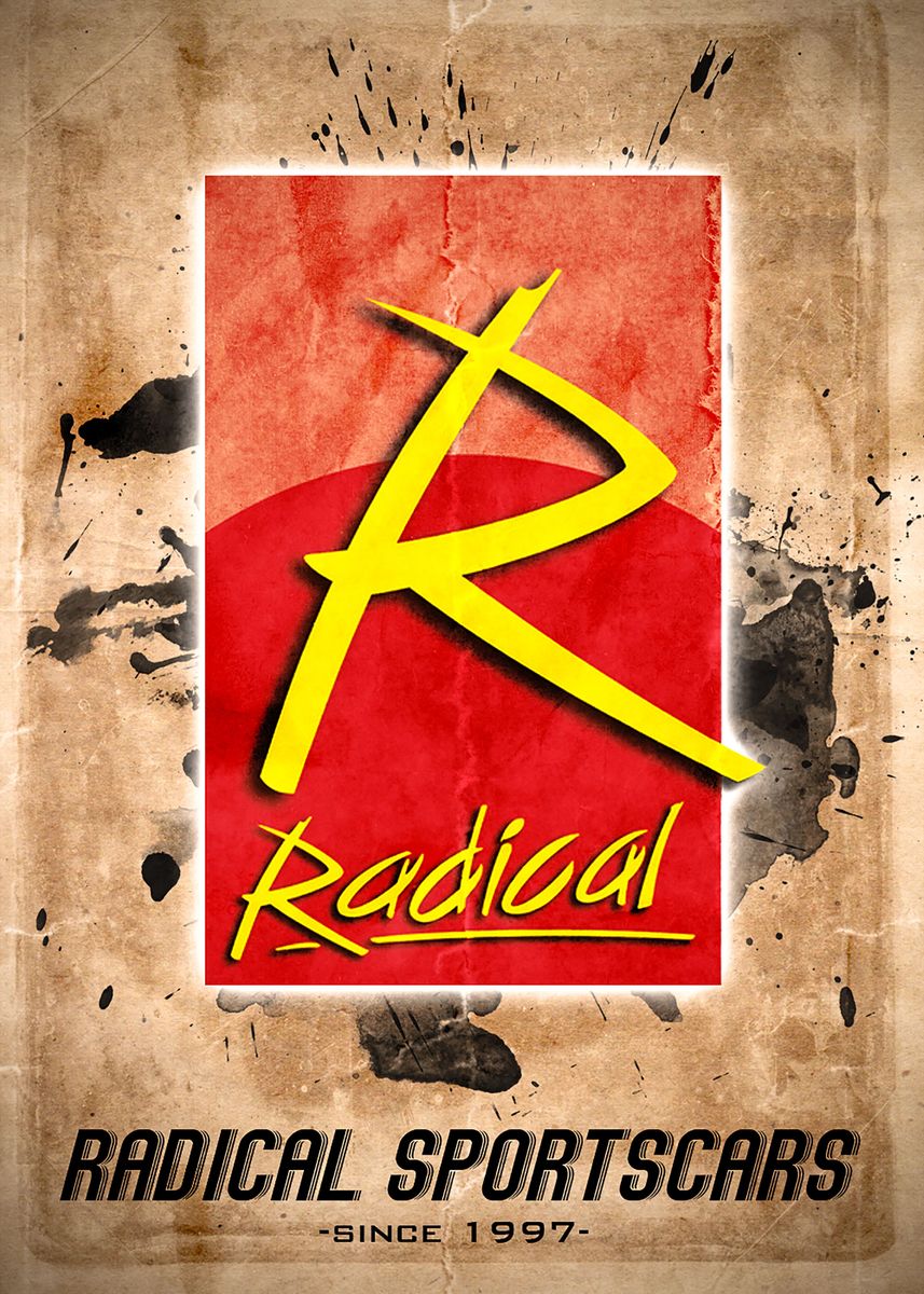 'Radical Sportscars' Poster, picture, metal print, paint by CarsWorld ...