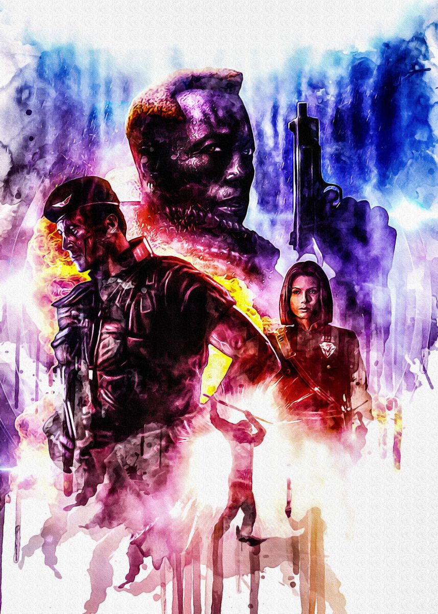 'Demolition Man' Poster, picture, metal print, paint by Jeffery ...