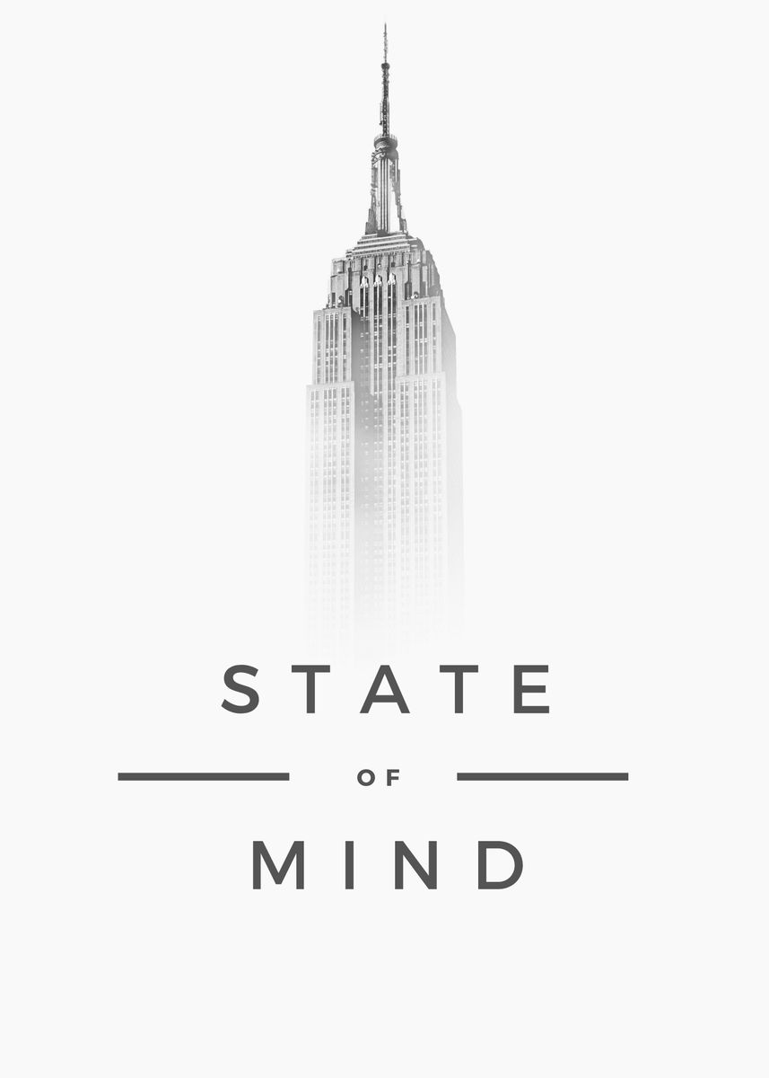 'State Of Mind' Poster by Artistic Prints | Displate