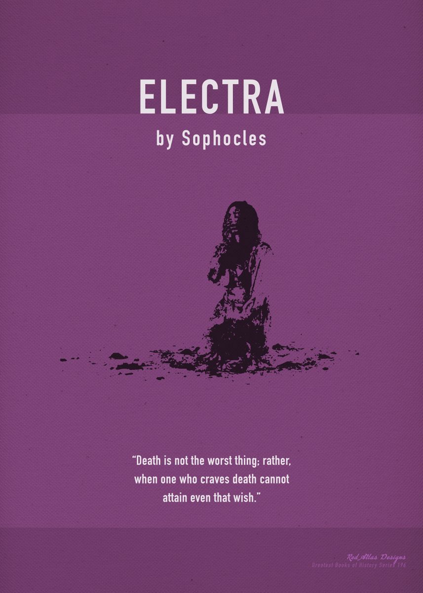'Electra by Sophocles Art' Poster by Design Turnpike | Displate