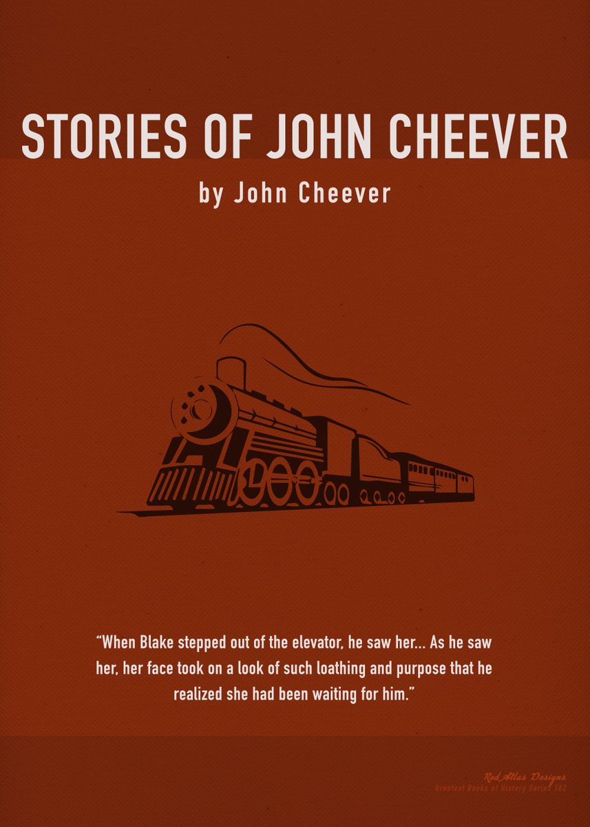 'Stories of John Cheever' Poster, picture, metal print, paint by Design ...