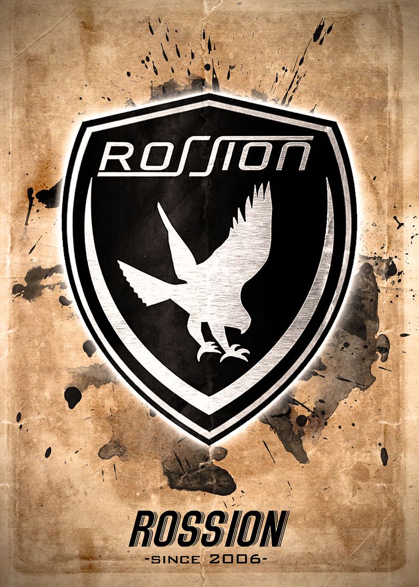 'Rossion' Poster, picture, metal print, paint by CarsWorld GE | Displate