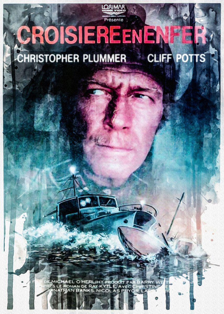 'Desperate Voyage' Poster, picture, metal print, paint by Jeffery ...