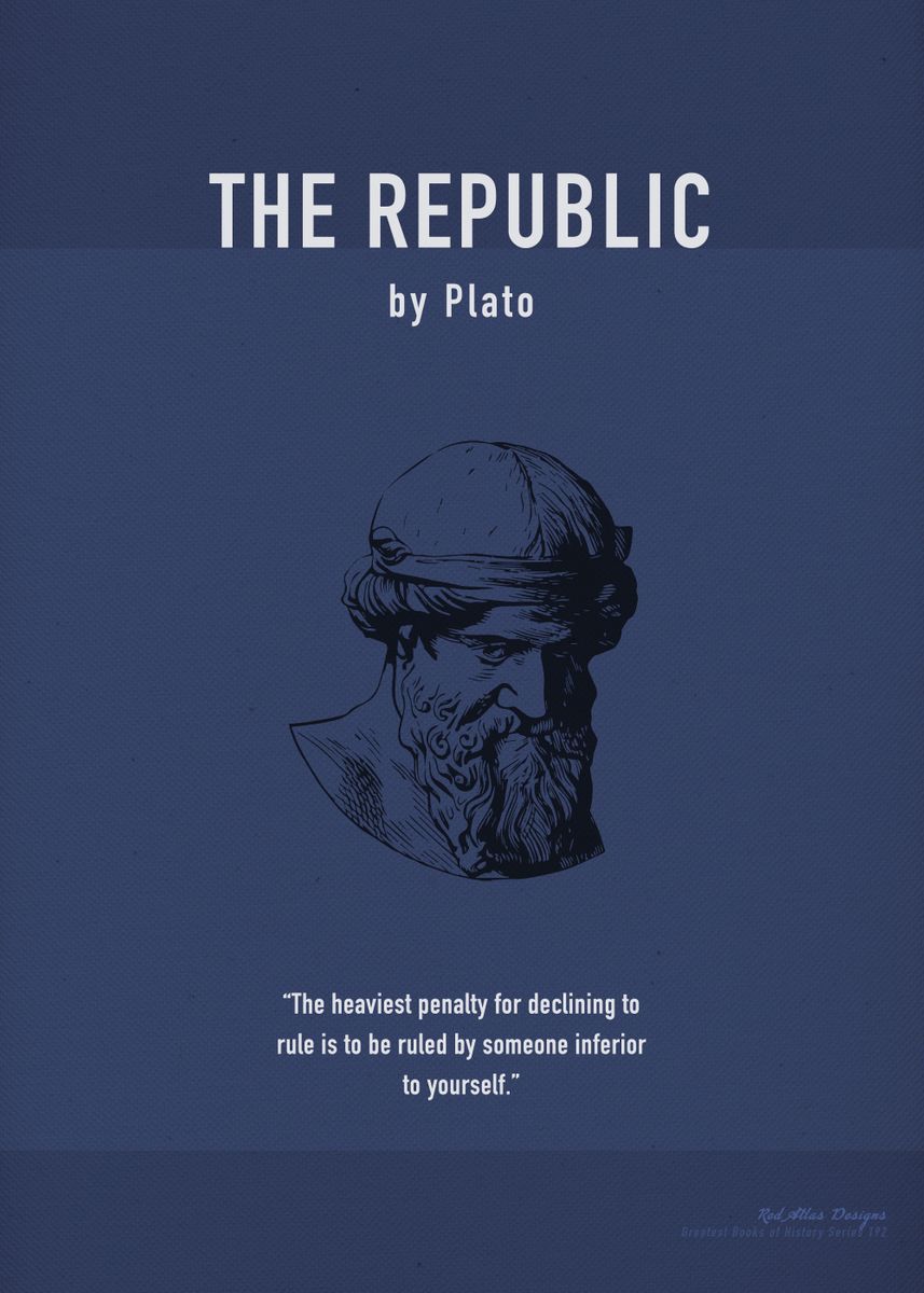 'The Republic by Plato Art' Poster, picture, metal print, paint by ...
