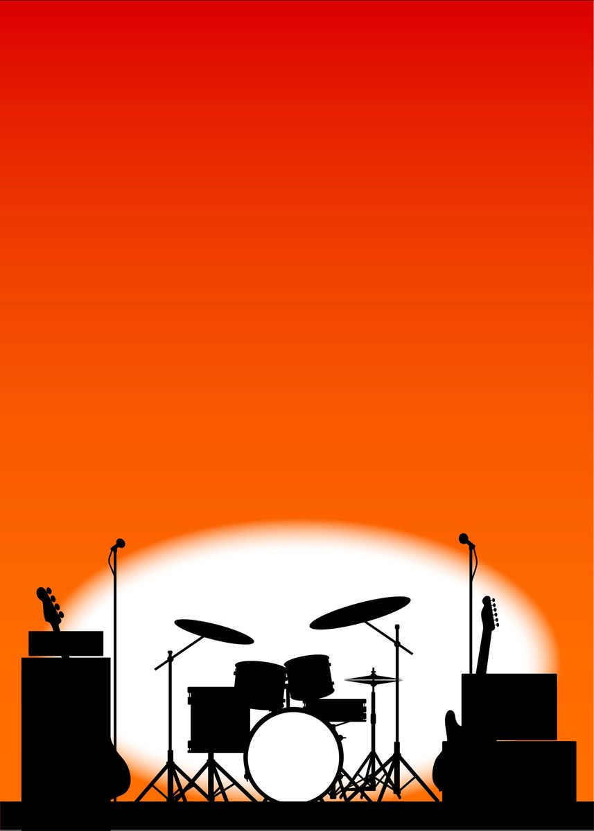 'Rock Band Poster' Poster, picture, metal print, paint by HomeStead ...