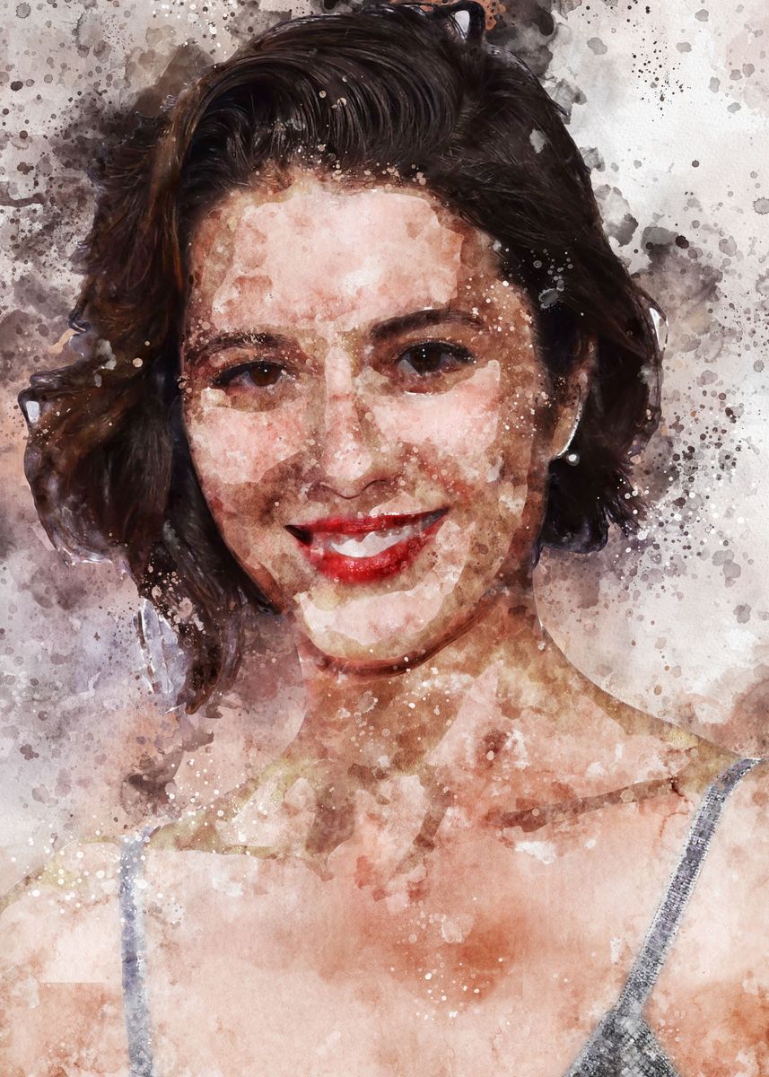 'Mary Elizabeth Winstead' Poster, picture, metal print, paint by Alex ...