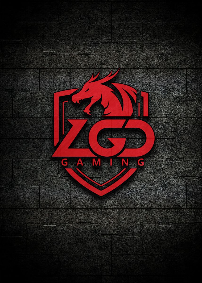 'LGD Gaming' Poster, picture, metal print, paint by RJof Art LTD | Displate
