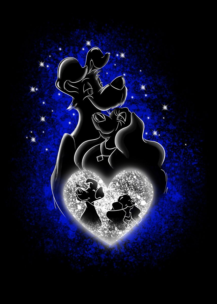 'Bella Notte' Poster, picture, metal print, paint by Mariangelaland ...