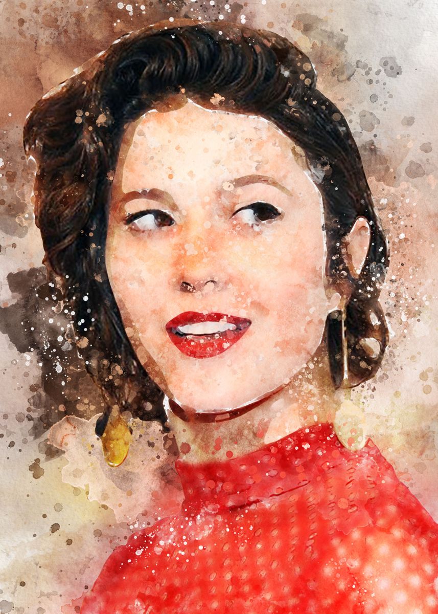 'Mary Elizabeth Winstead' Poster, picture, metal print, paint by Alex ...