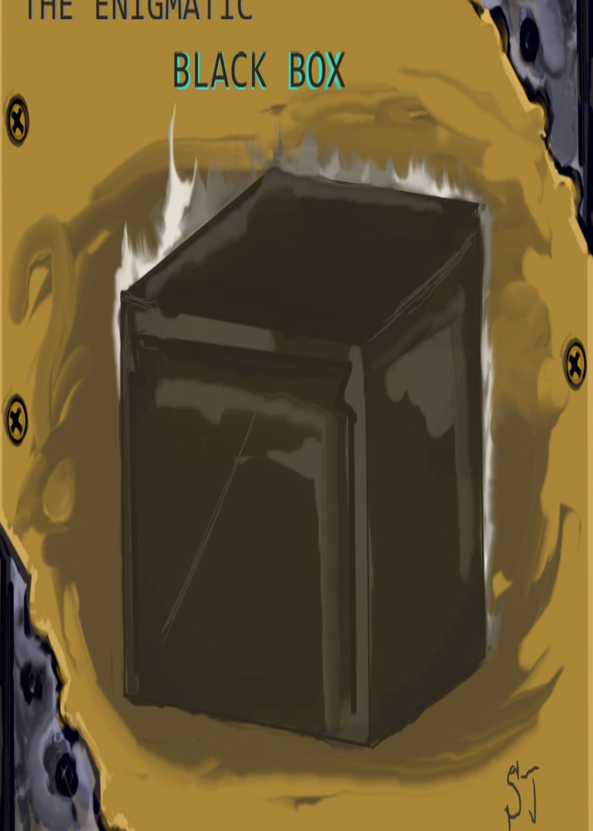 'The Black Box' Poster, picture, metal print, paint by Sebastian ...