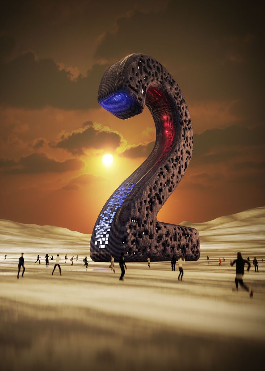 'the number two' Poster, picture, metal print, paint by Stefan Langer ...