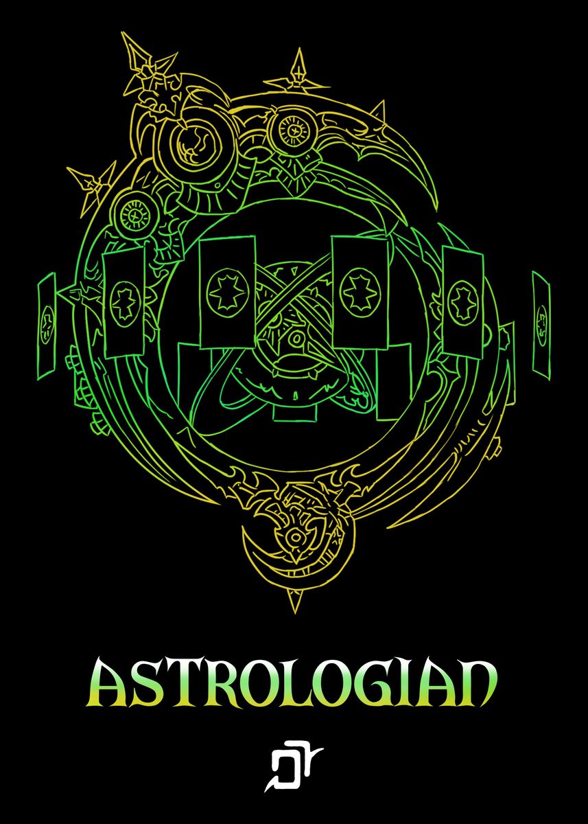 'Astrologian Job FF14' Poster, picture, metal print, paint by ...