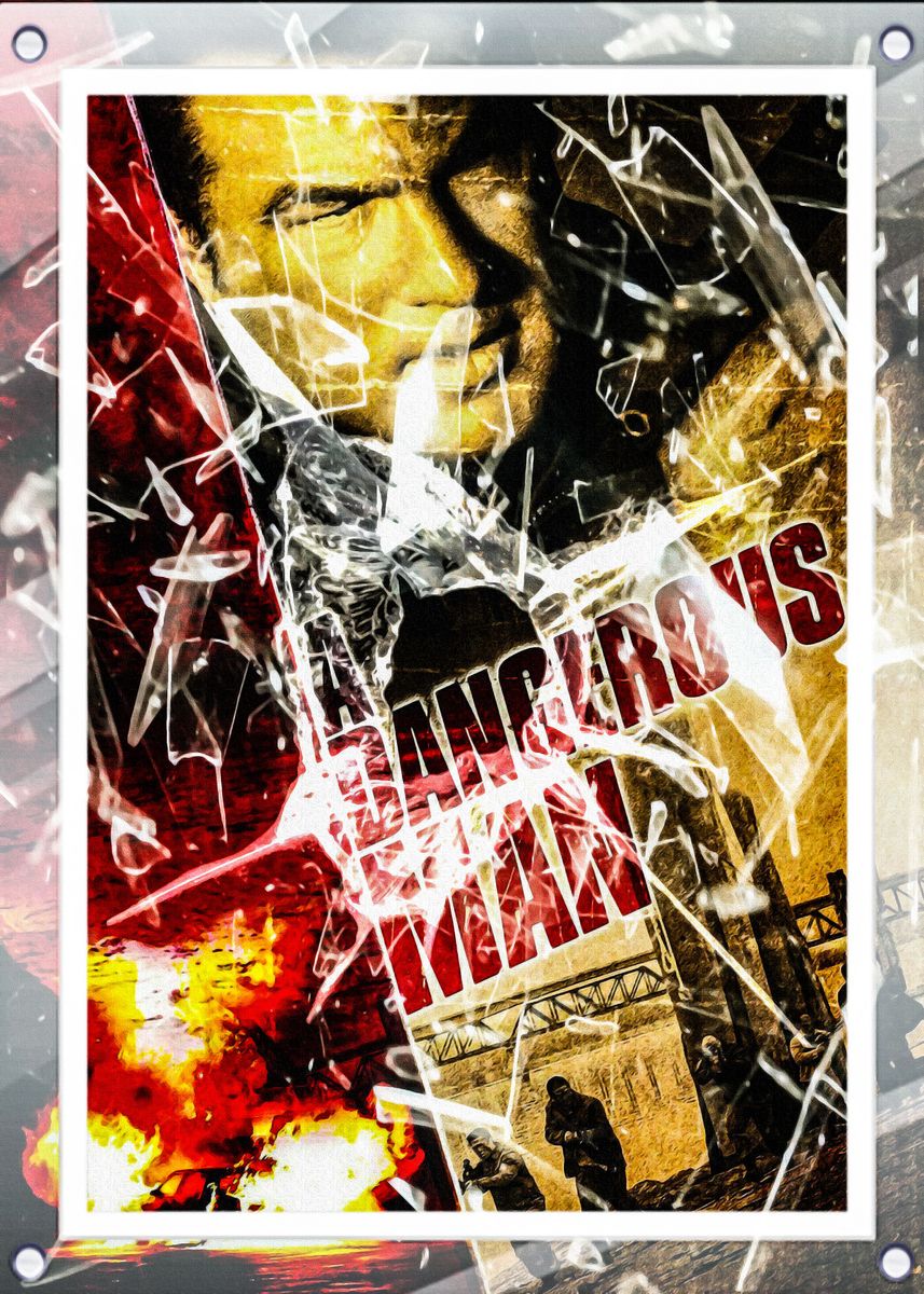 'A Dangerous Man' Poster, picture, metal print, paint by Jeffery ...