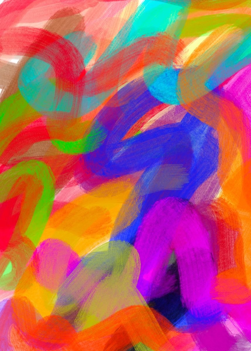 'Color splash' Poster by Aldo Hernán Machuca | Displate