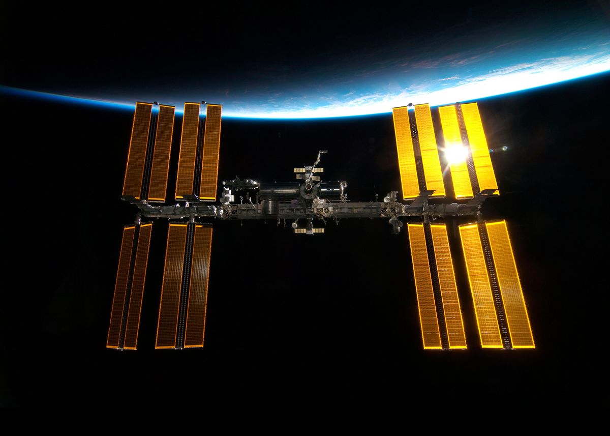 'ISS' Poster by tony4urban | Displate