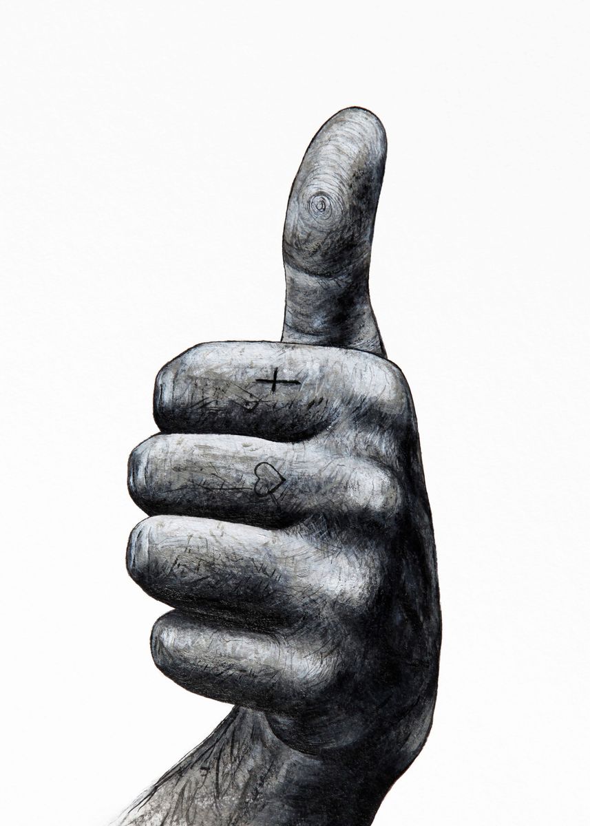 'Thumbs up' Poster by Art Concept | Displate